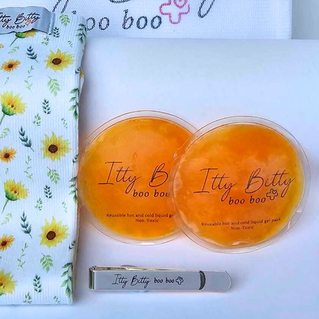 Reusable Gel Packs (Set of 2) | Hot & Cold Therapy | Itty Bitty Boo Boo ...