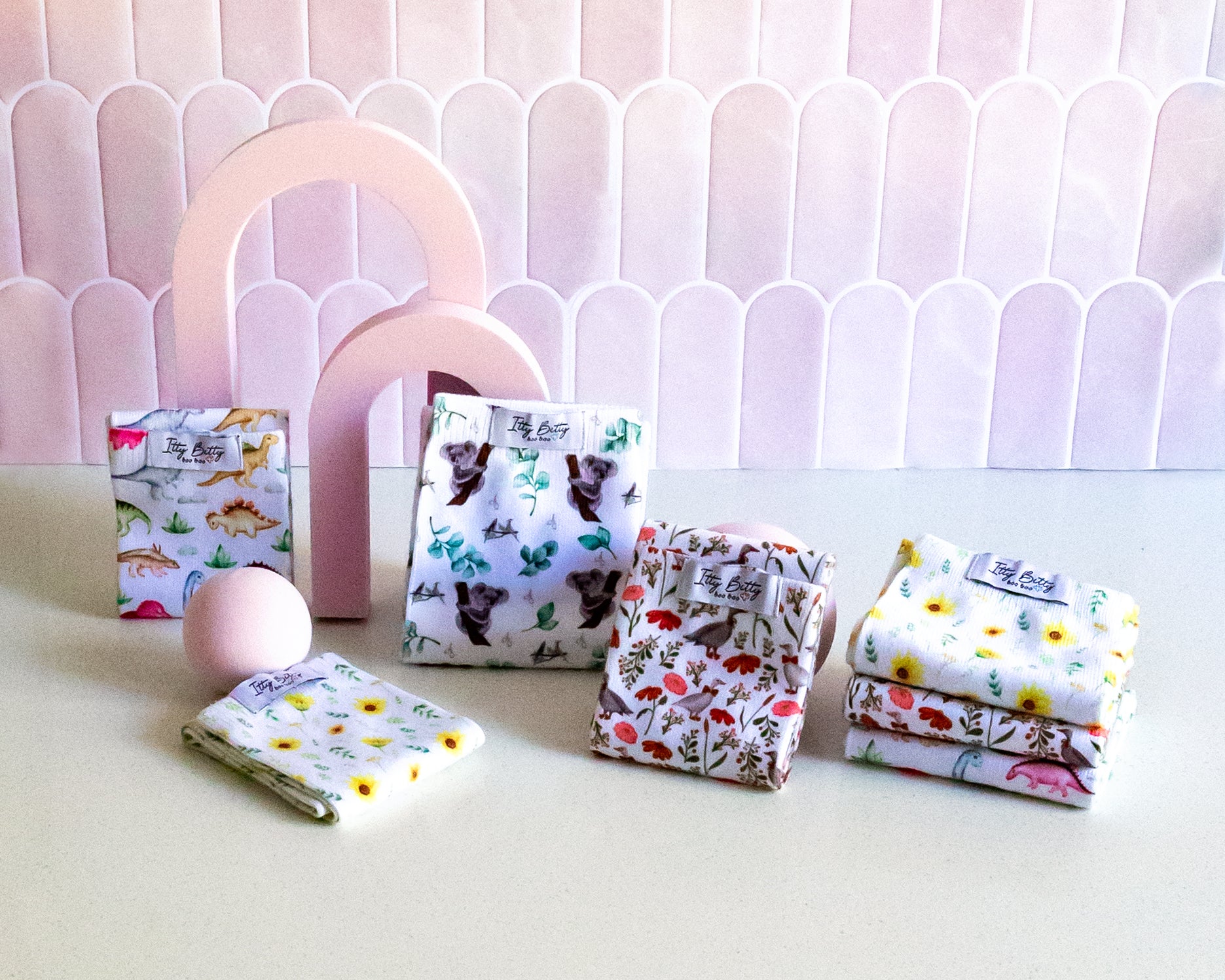 Itty Bitty boo boo - Child-Friendly Reusable Ice Pack Wraps