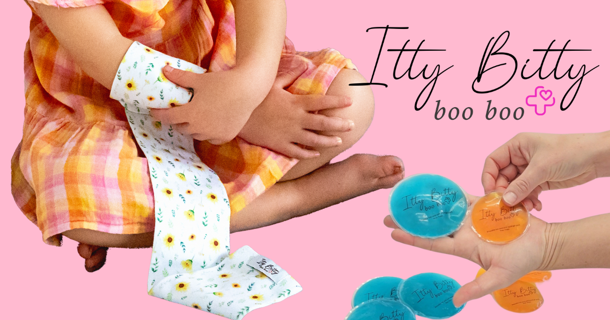 Itty Bitty Boo Boo – The Ice Pack Wrap That Stays Put! – Itty Bitty boo boo
